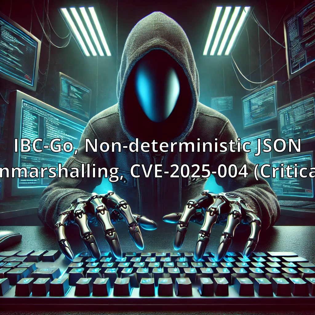 IBC-Go, Non-deterministic JSON Unmarshalling, CVE-2025-004 (Critical) - DailyCVE