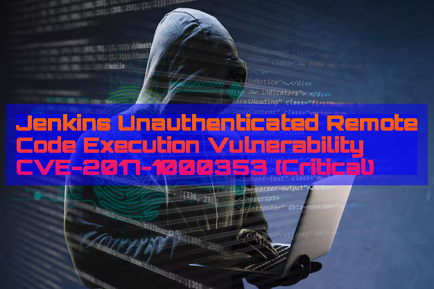 Jenkins Unauthenticated Remote Code Execution Vulnerability CVE-2017 ...